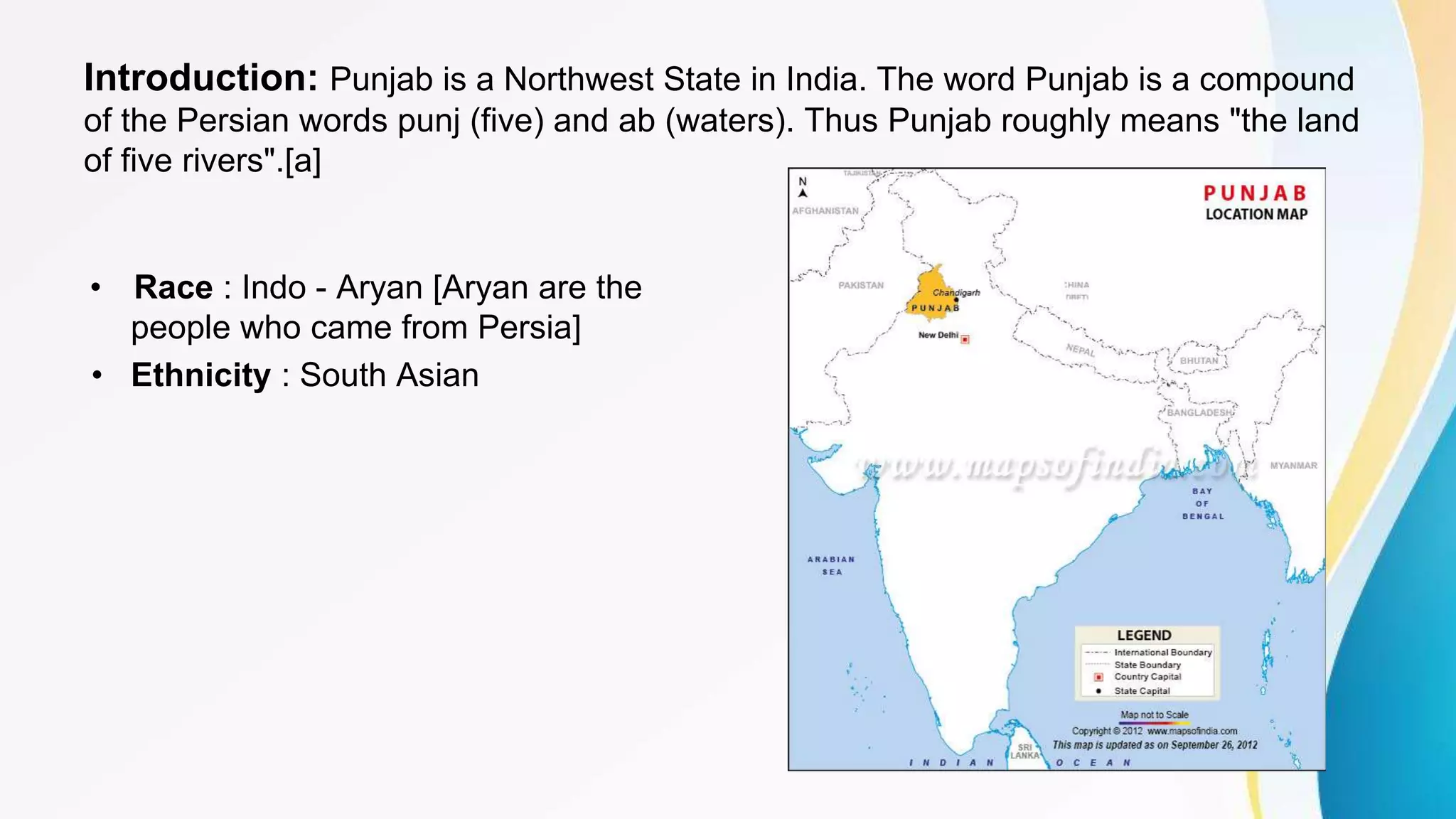 The Punjabi Culture | PPTX