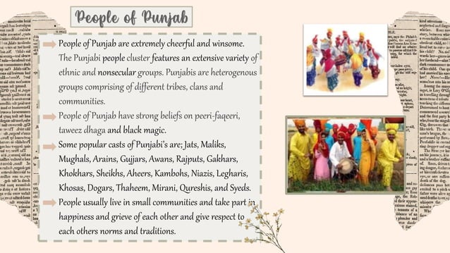 Punjabi culture presentation | PDF