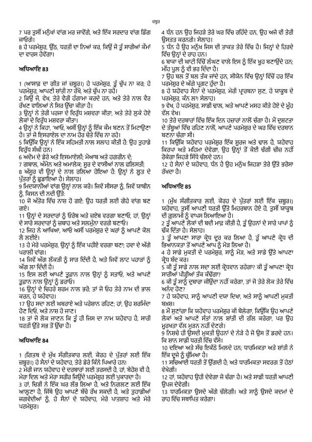 Punjabi Gurmukhi - The Book of Psalms.pdf