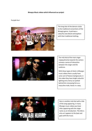 Bhangra Music Videos Influencing our project | PDF