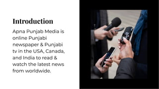Punjabi News Paper | Apna Punjabi Media | PPT
