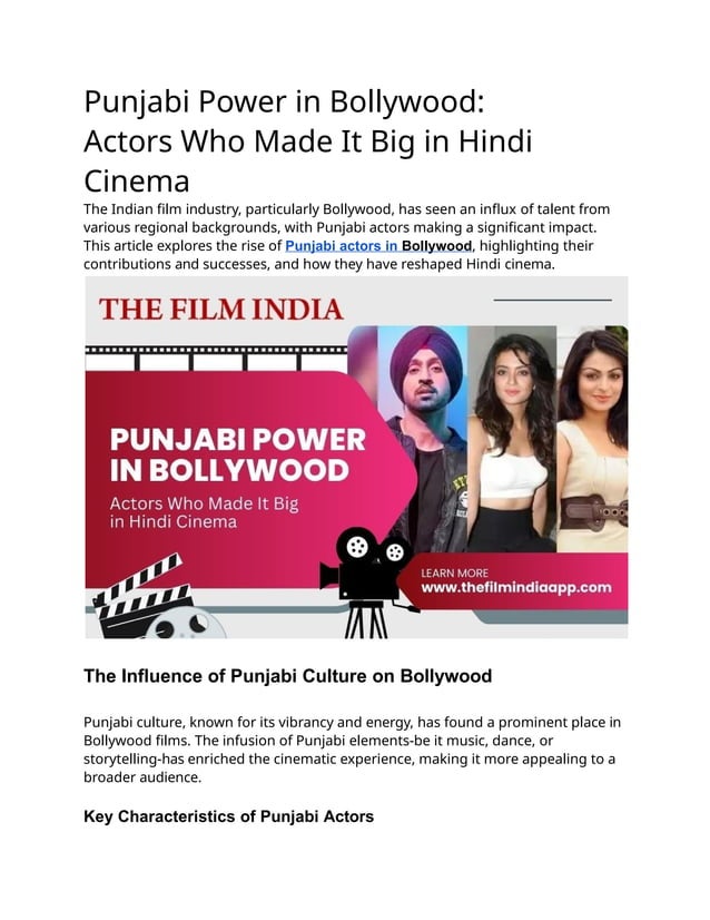 Punjabi Power in Bollywood_ Actors Who Made It Big in Hindi Cinema.pptx