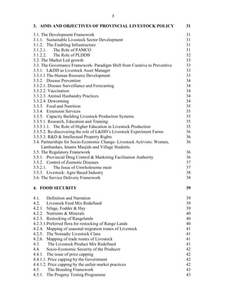 Proposed Draft - Punjab Livestock Policy | PDF