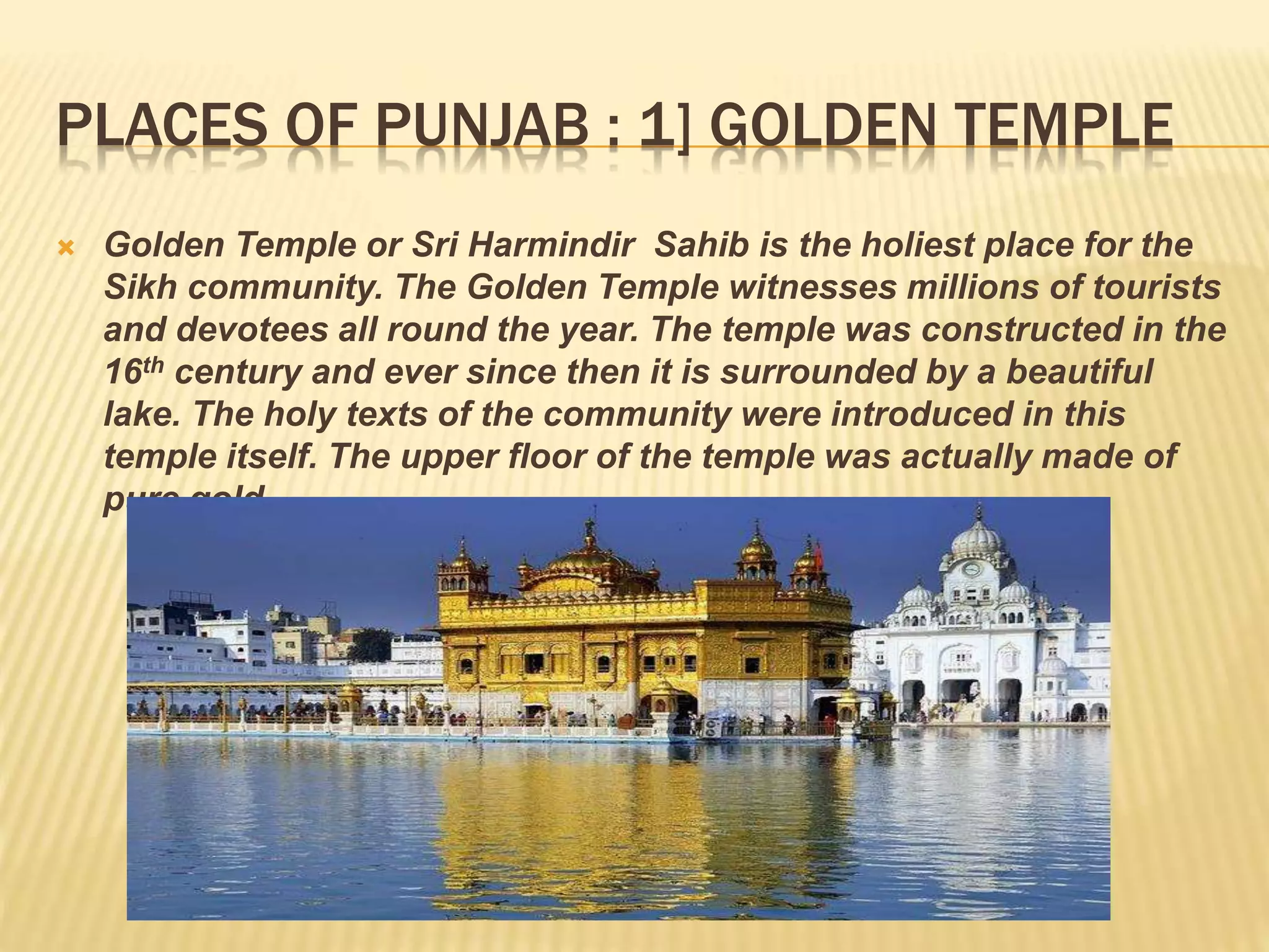 Punjab places ppt | PPTX