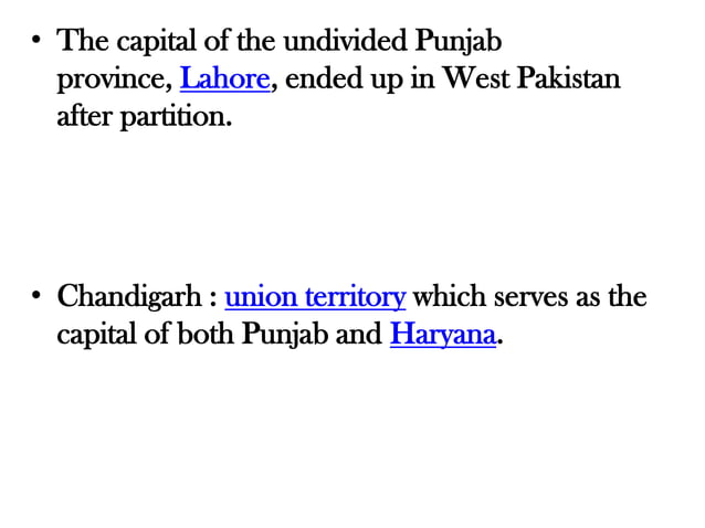Punjab : a state presentation | PPTX