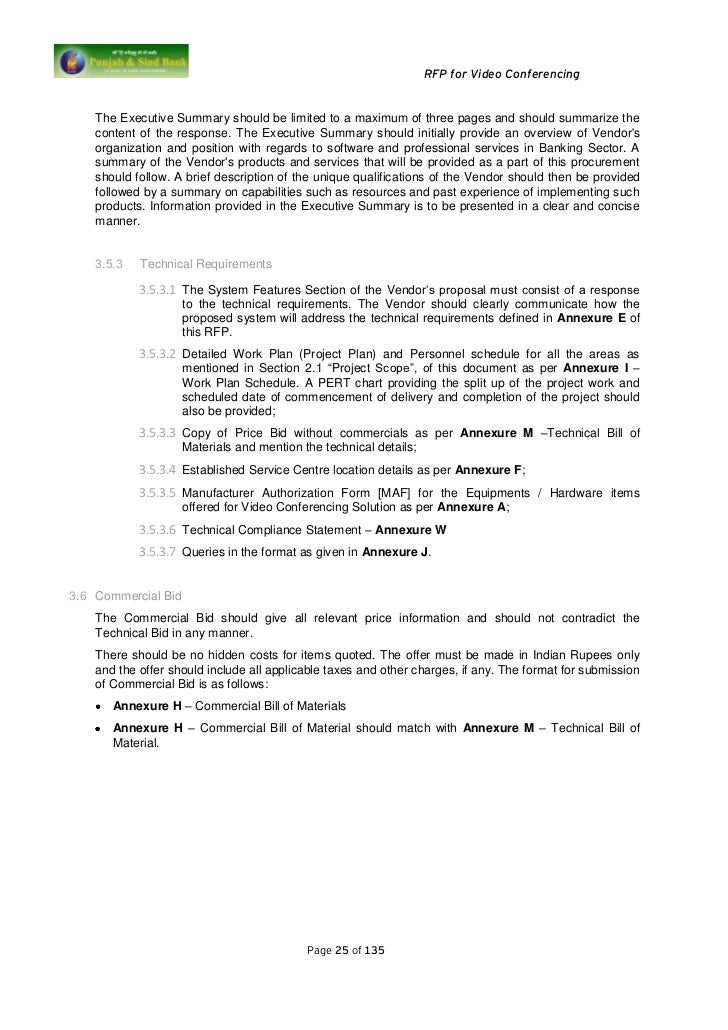 Rfp response executive summary template - plmlite