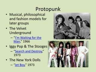 Punk and New Wave | PPTX