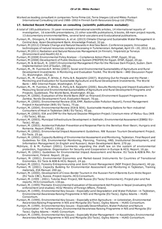 Punkari mikko cv - ferc - eu-wb mar-2017 | DOCX