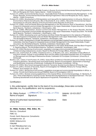 Punkari mikko cv - ferc - eu-wb mar-2017 | PDF