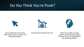 Punk pedagogy and information literacy, Maria King | PPT