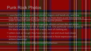 Punk rock magazine power point | PPTX