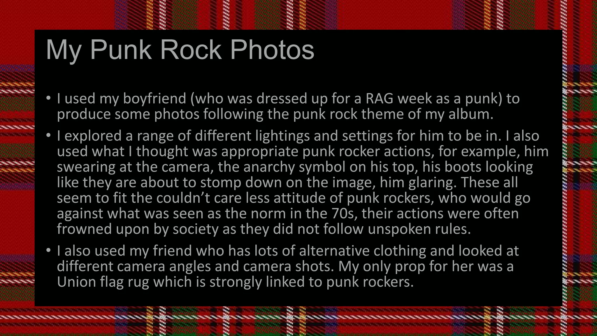 Punk rock magazine power point | PPTX
