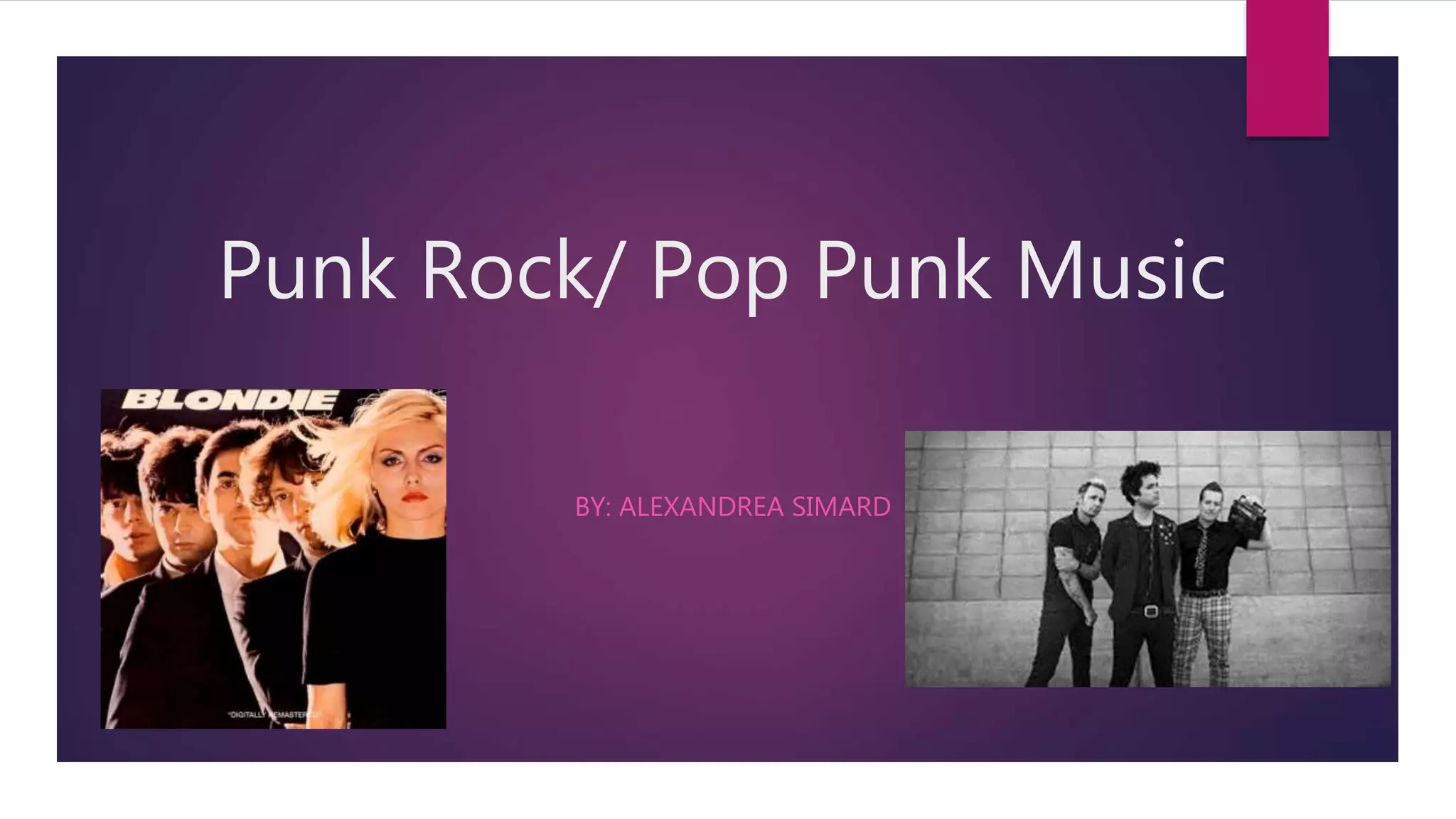 Punk rock music powerpoint | PPTX