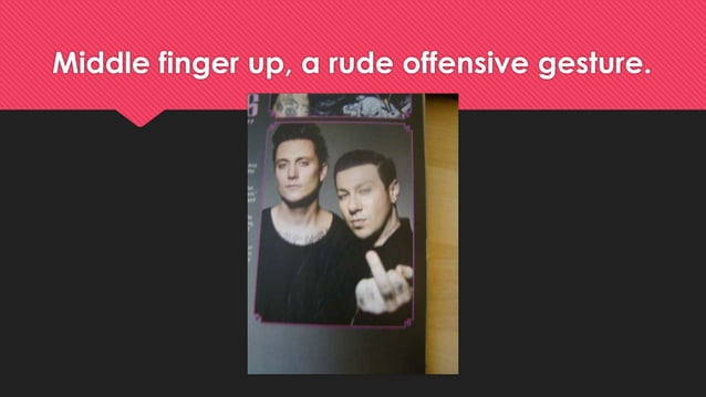 Punk rock photos – body language and facial expressions part 2 | PPT