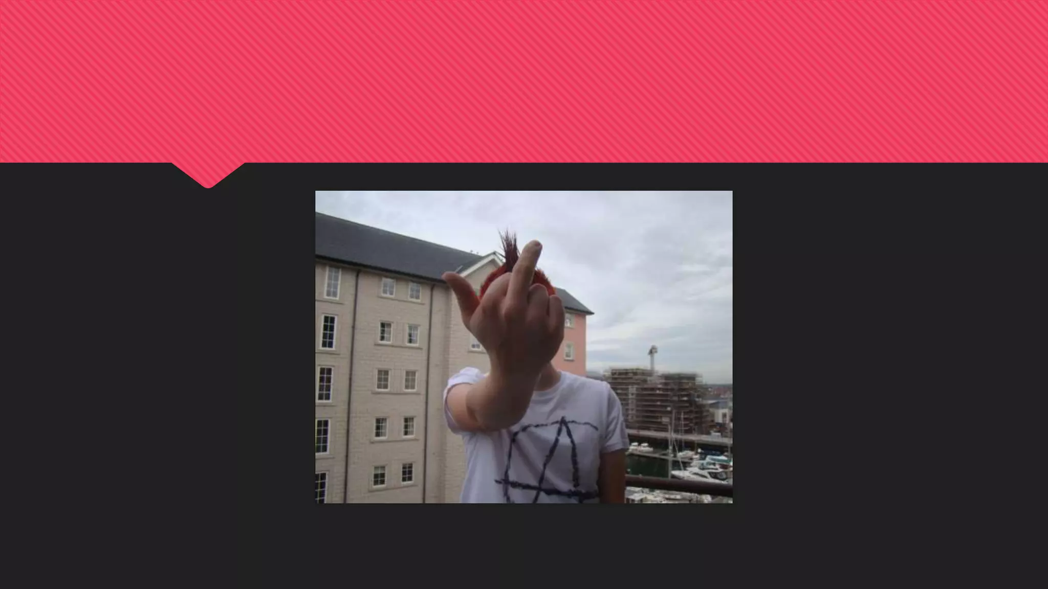 Punk rock photos – body language and facial expressions part 2 | PPTX