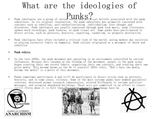 Punks pp for media | PPTX