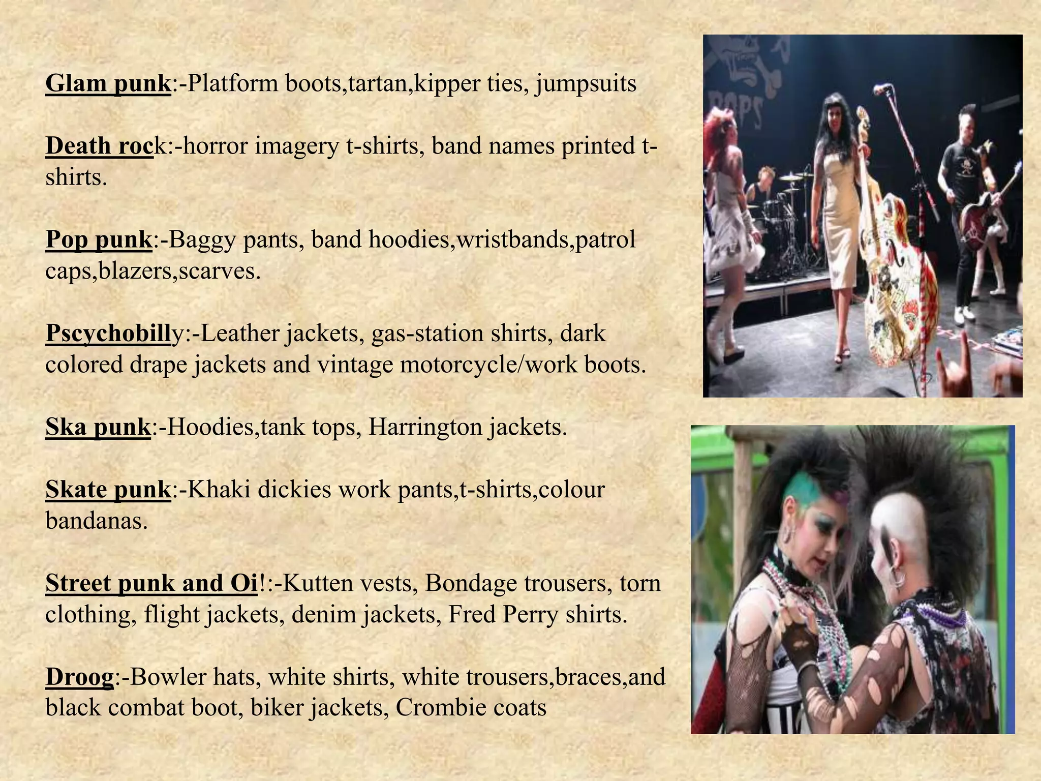 Punk subculture | PPTX