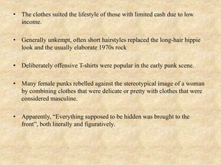 Punk subculture | PPTX