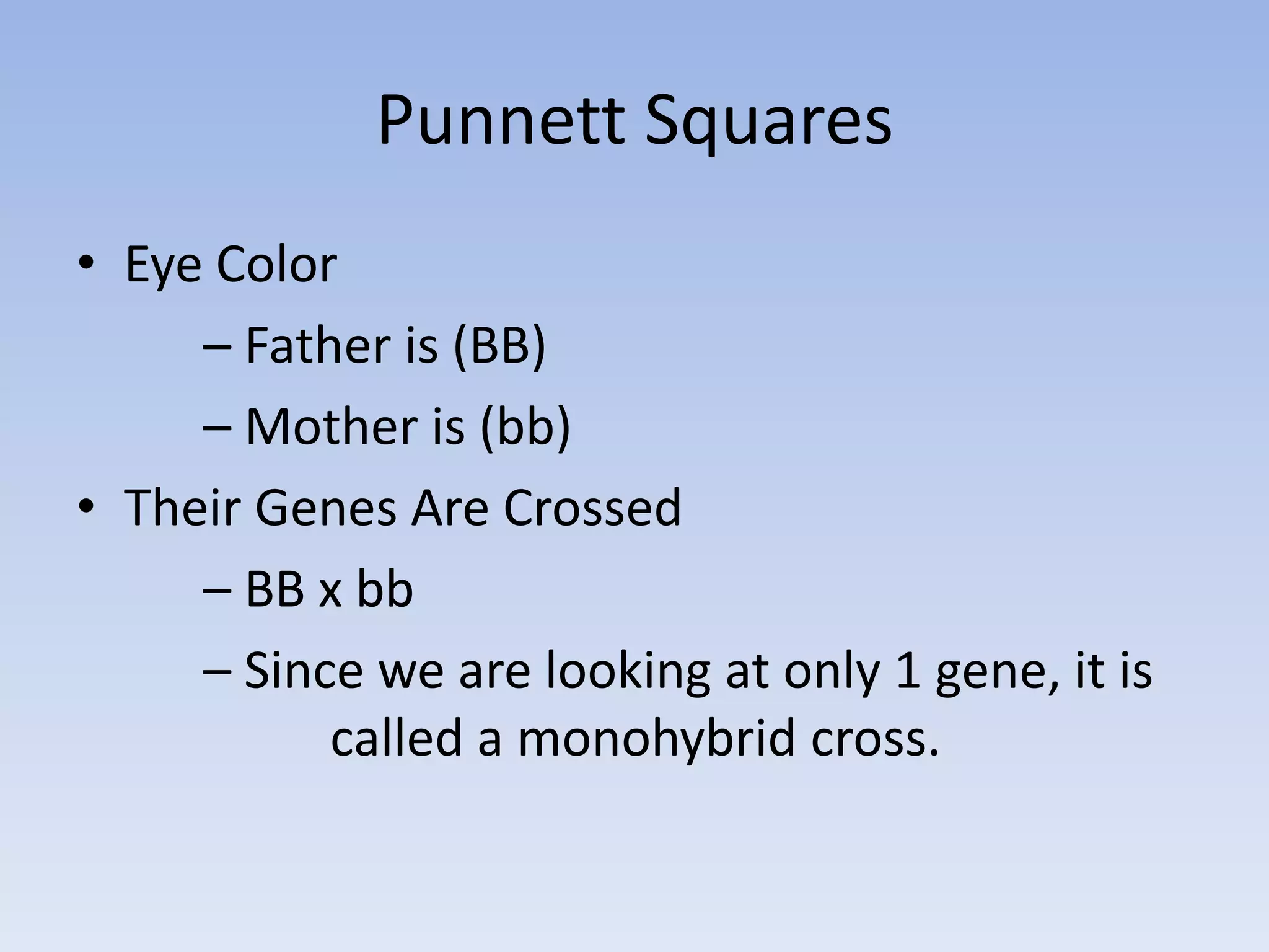 Punnett Squares | PPTX