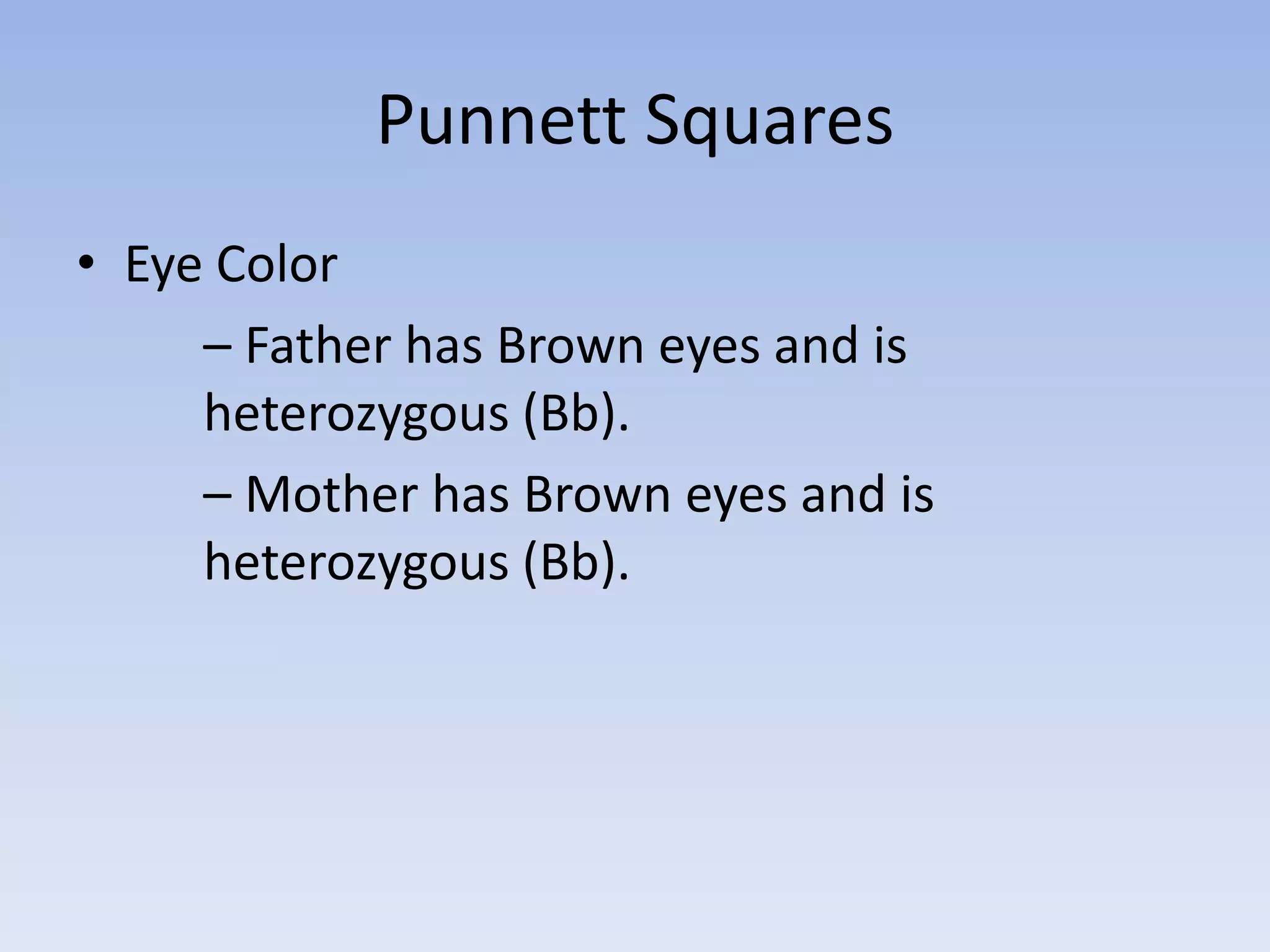 Punnett Squares | PPTX