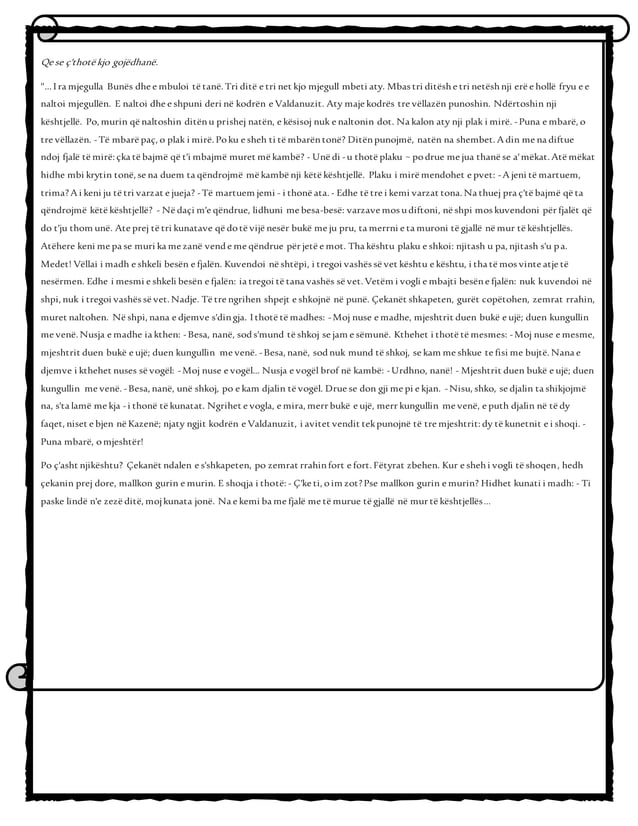 Kalate dhe historiku i tye | PDF