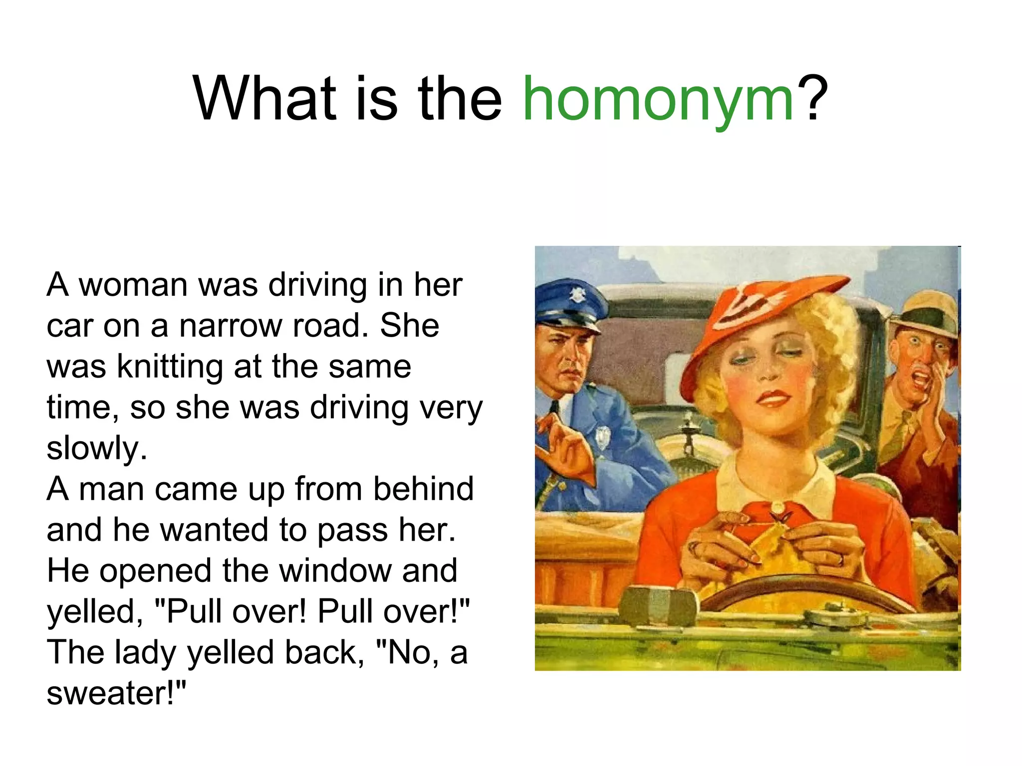 Puns - Homophones and Homonyms | PPT