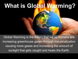 Global Warming and its effects | PPTX