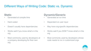 Punta Dreamin 17 Generic Apex and Tooling Api | PPT