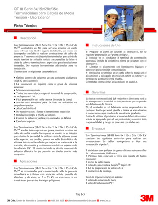 Puntas terminales | PDF