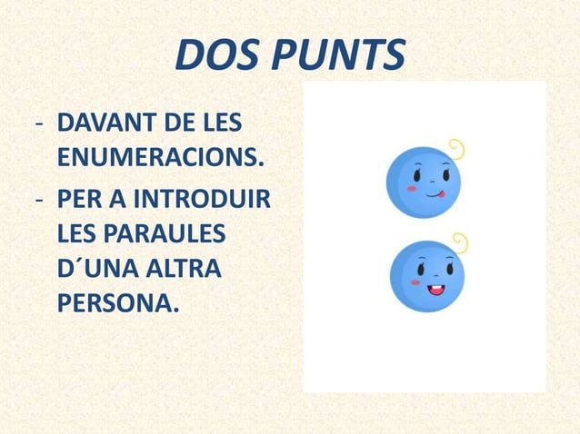 Punt i coma, dos punts | PPTX