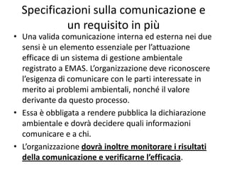 Punti salienti della emas user guideline | PPTX