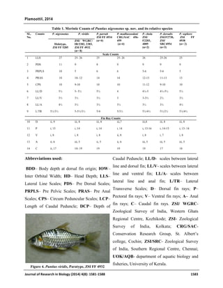Puntius nigronotus, new species | PDF