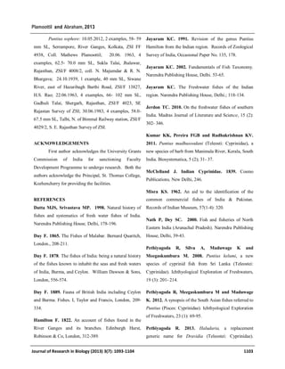 Puntius viridis, a new species | PDF