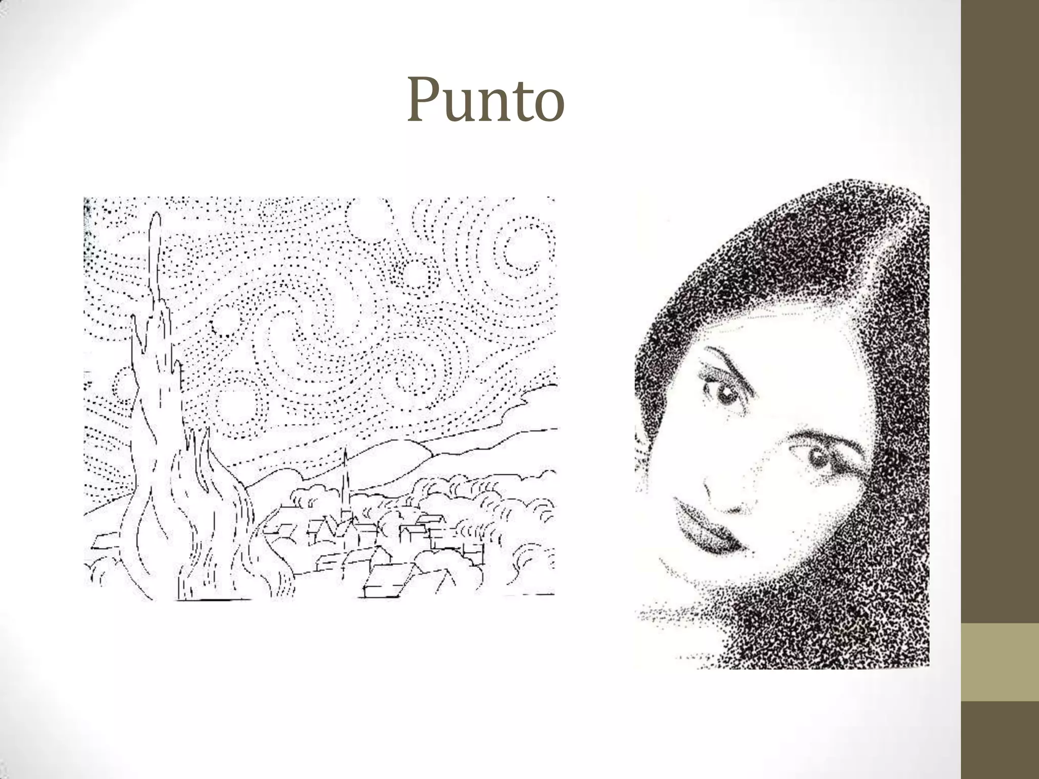 Punto, línea y plano | PPTX