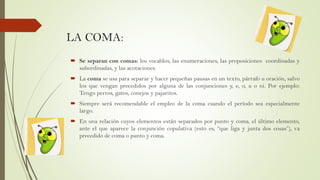 signos de puntuación | PDF
