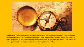 Los Puntos cardinales y la brujula | PPTX