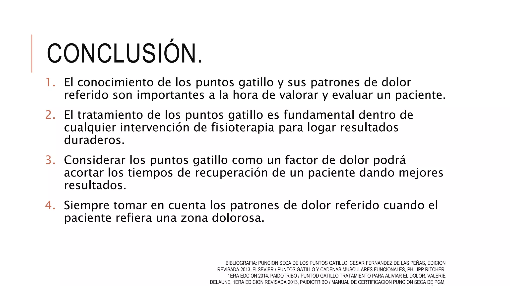 Puntos gatillo miofasciales (pgm) | PPT