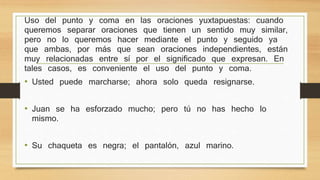 Punto y coma UNDC | PPTX