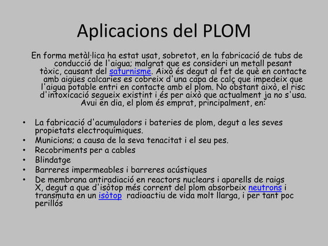 Puntuable plom | PPT
