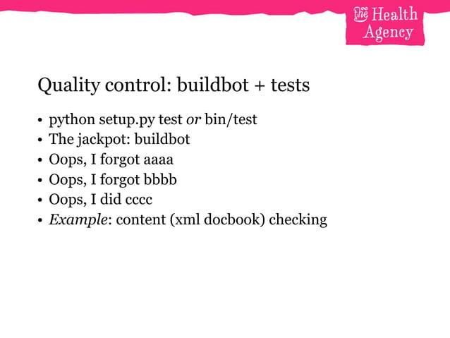 Practical project automation | PPT