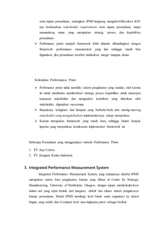 Jenis-jenis penilaian kinerja yang berkembang saat ini | PDF