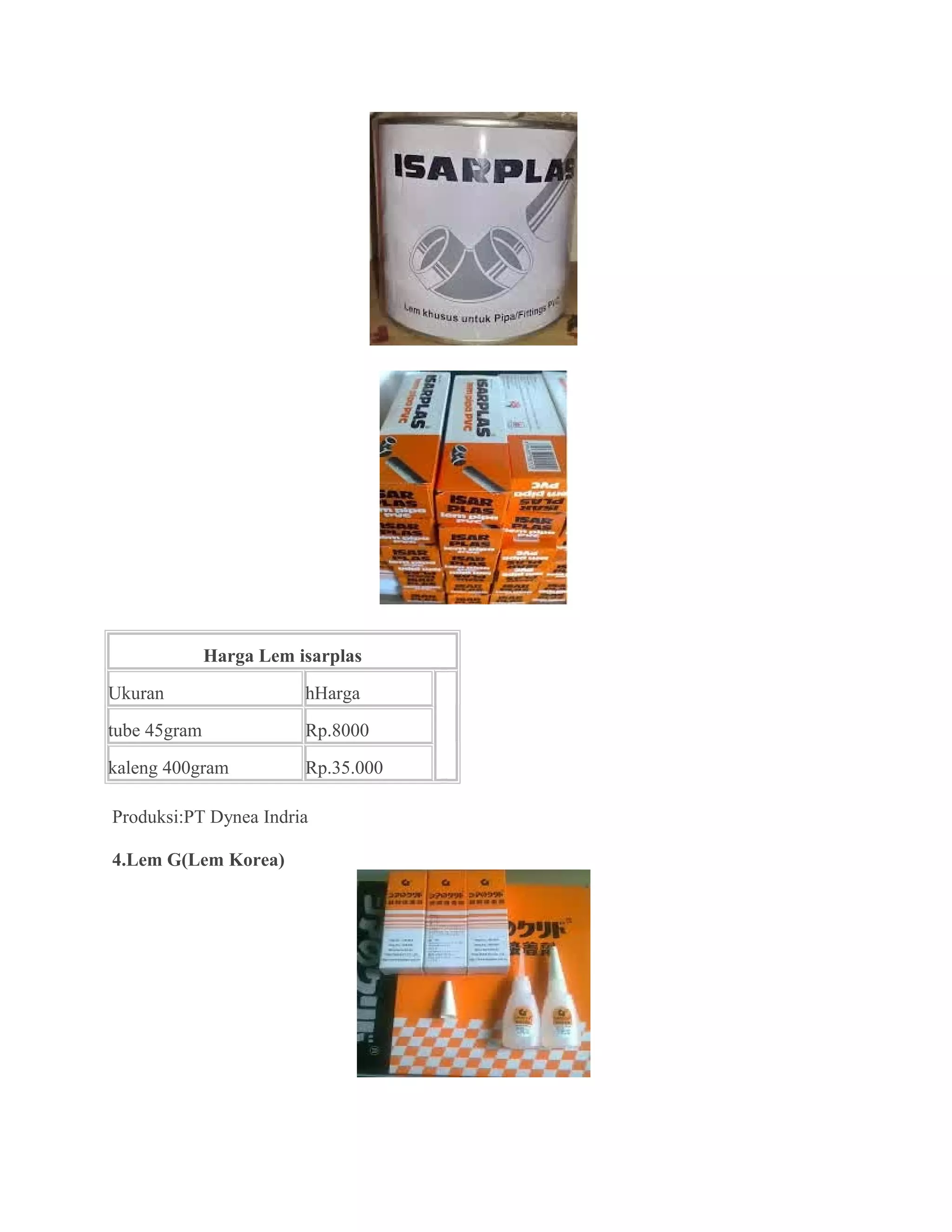 JENIS BAHAN PEREKAT PADA BANGUNAN | DOC