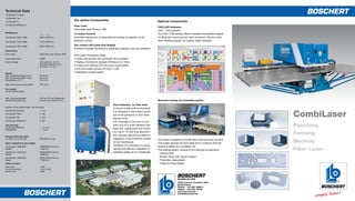 Punzonadora de torreta Boschert Combi Láser | PPT