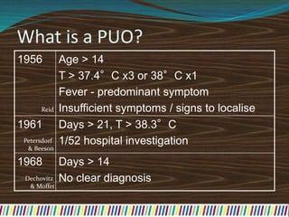 Puo | PPTX | Infectious Diseases | Diseases and Conditions
