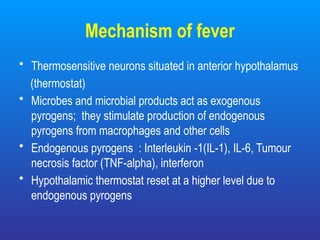 Pyrexia of unknown origin in children ppt | PPTX