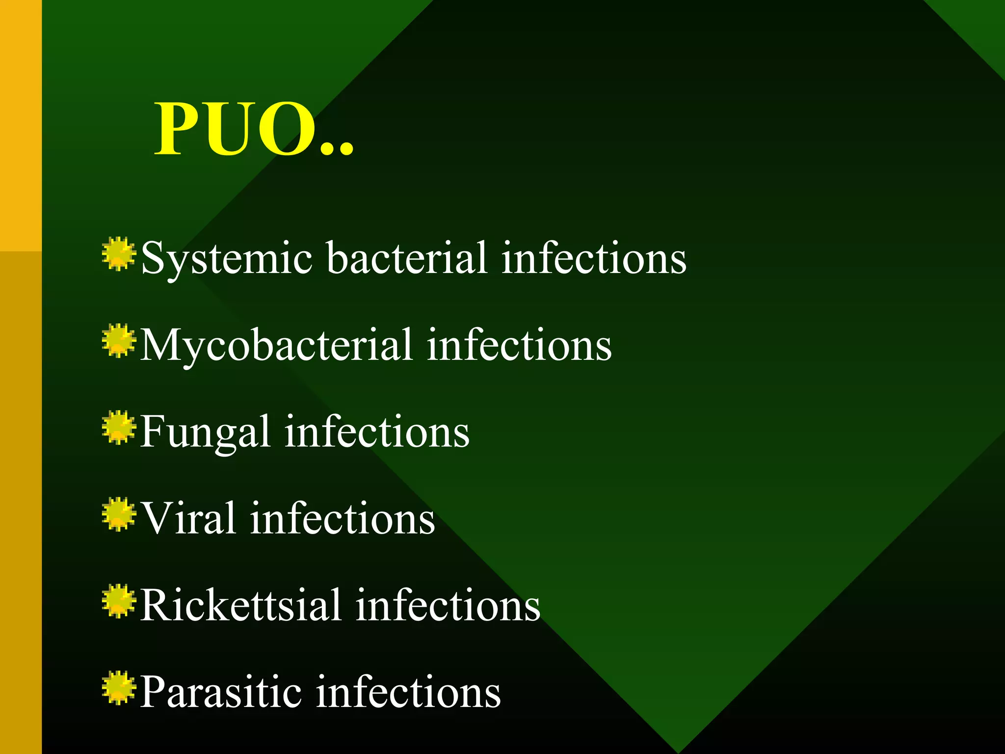 pyrexia of unknown origin | PPT