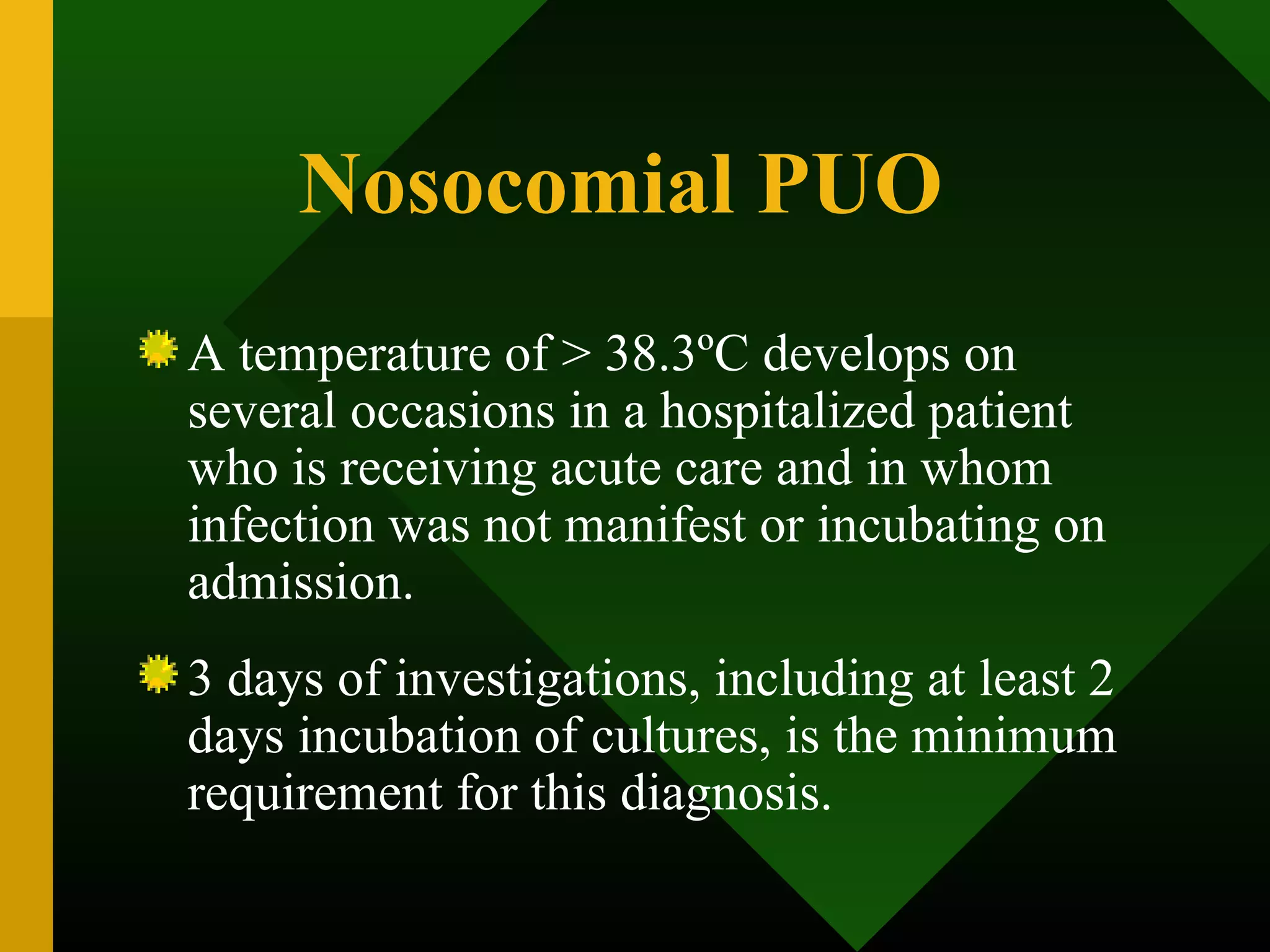 pyrexia of unknown origin | PPT