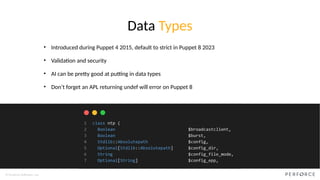 The Evolution of Puppet: Key Changes and Modernization Tips | PPTX