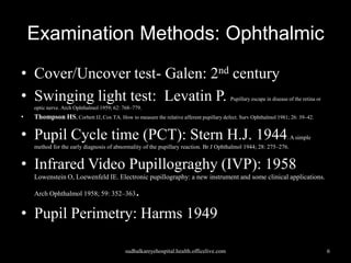 Pupil and its abnormalities sept 4 9-2010 | PPT