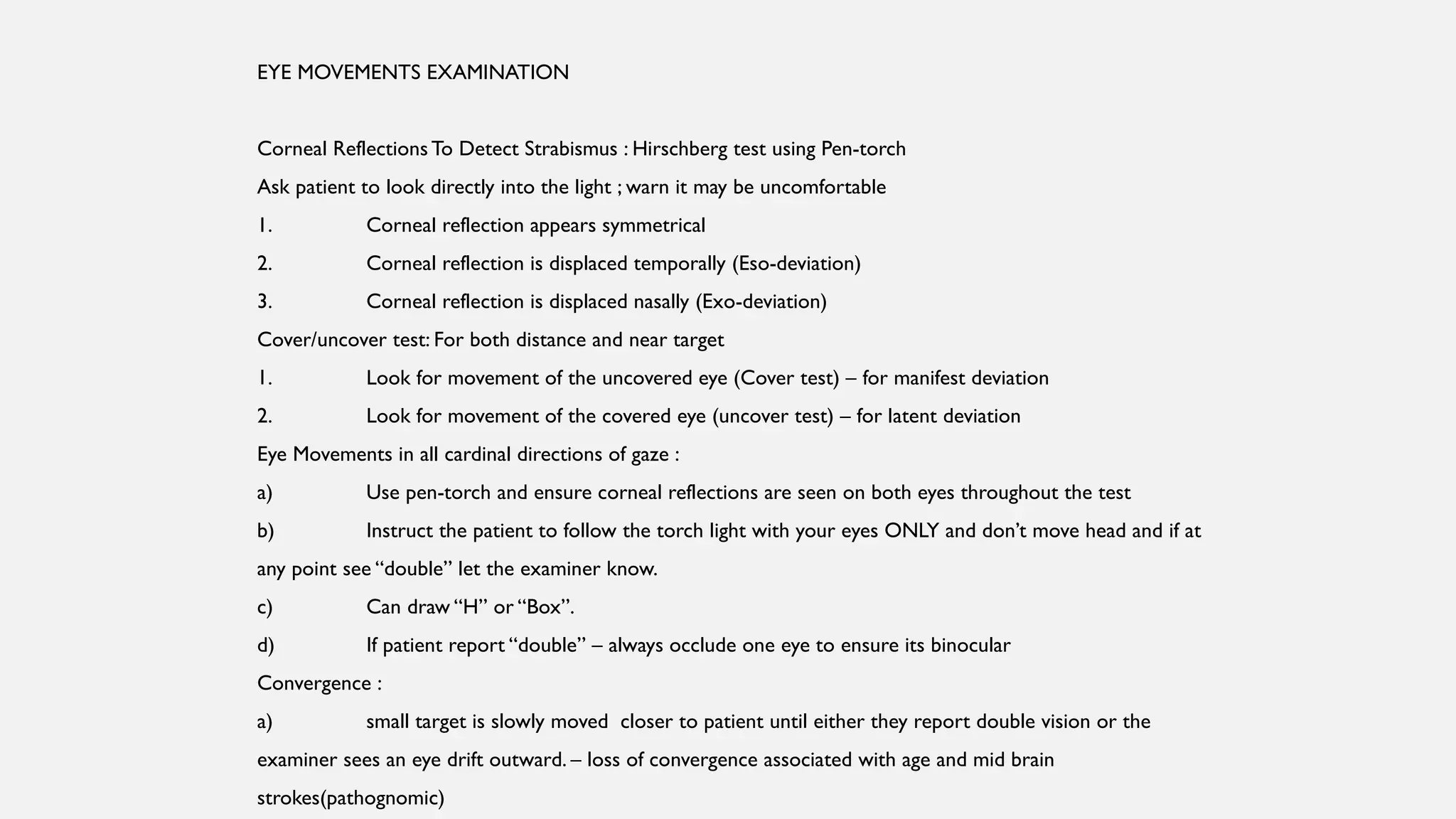 Pupil and Motility Testing in Clinical Practice | PPTX